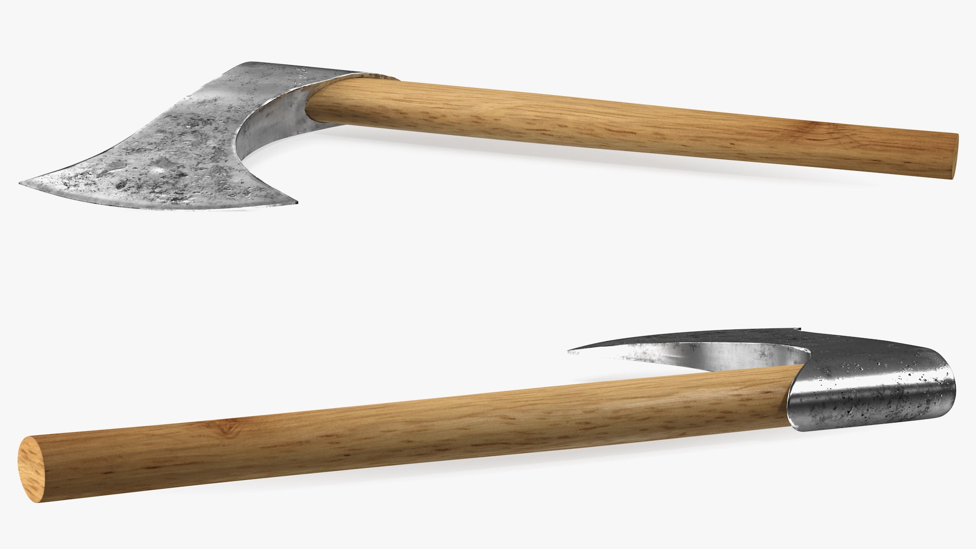 3D francisca throwing axe old - TurboSquid 1625181