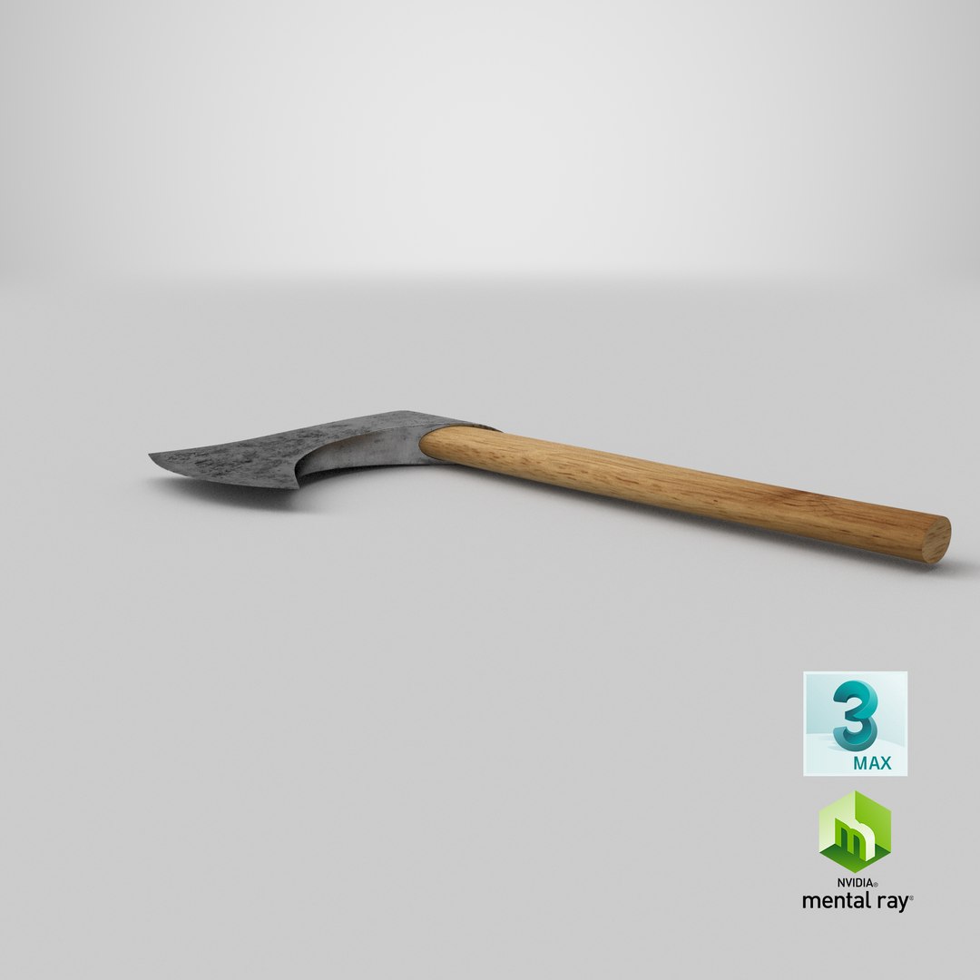 3D Francisca Throwing Axe Old - TurboSquid 1625181