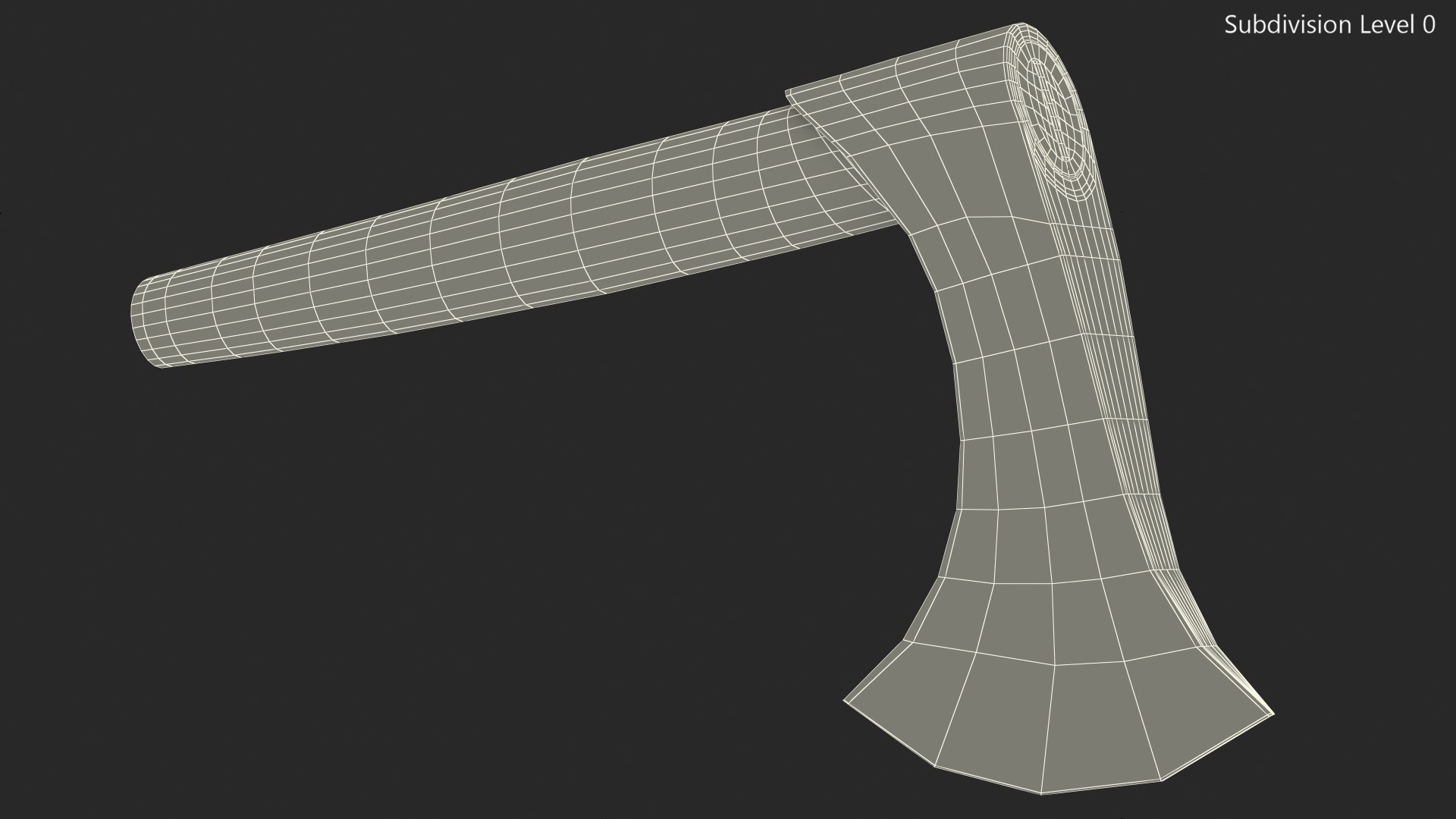 3D francisca throwing axe old - TurboSquid 1625181