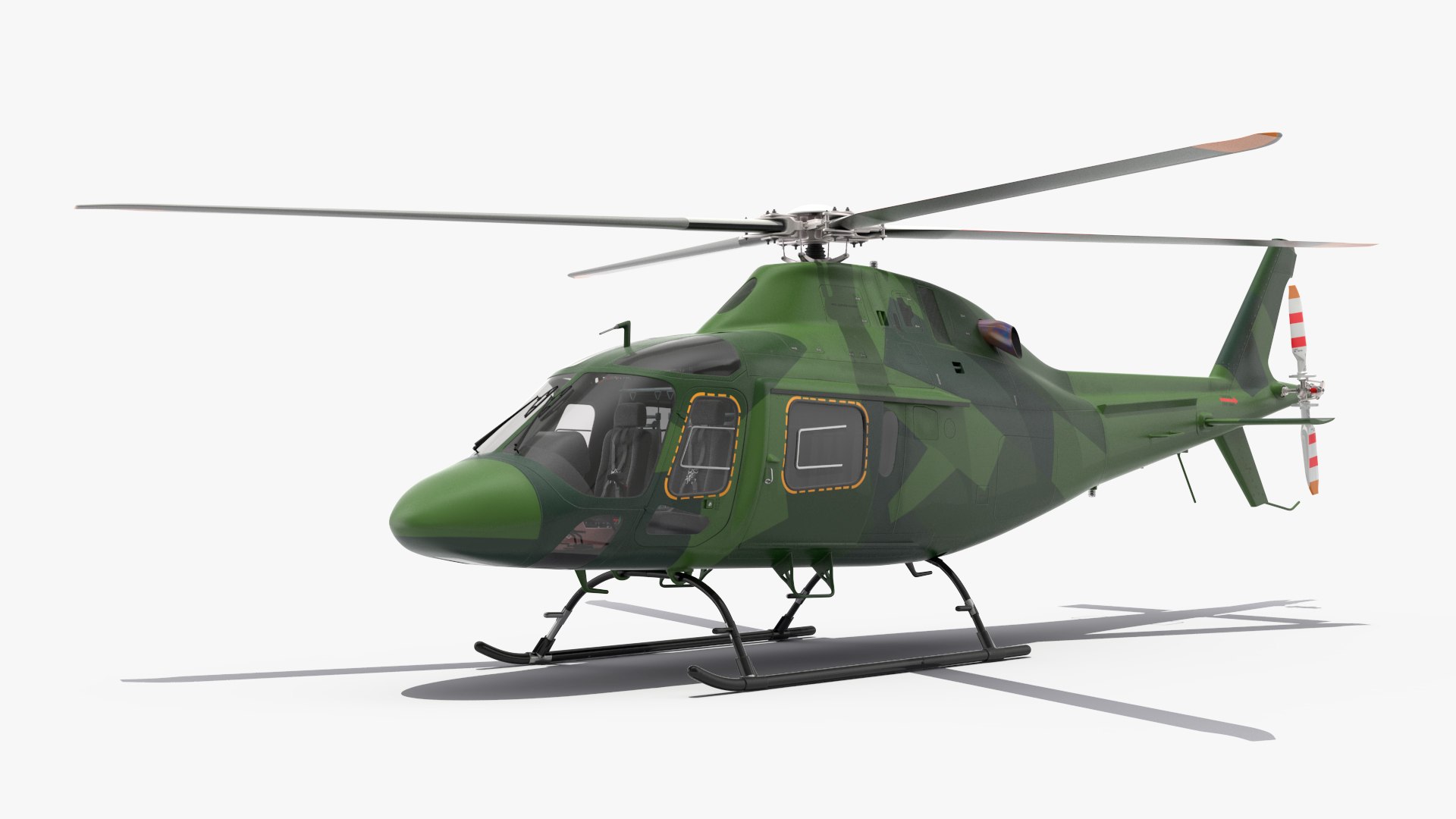 Military Helicopter AgustaWestland AW119 Koala 3D - TurboSquid 2161970