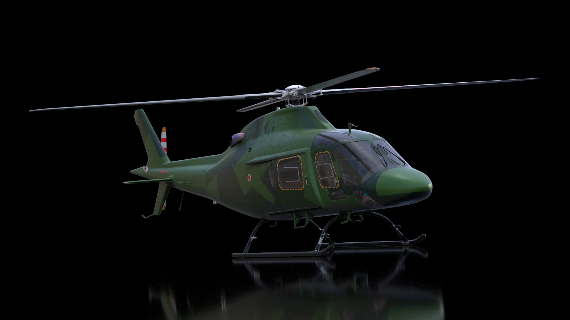 Military Helicopter AgustaWestland AW119 Koala 3D - TurboSquid 2161970