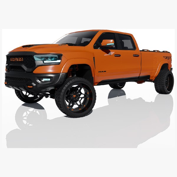 Ram TRX Extended Wheel Base Lifted3Dモデル - TurboSquid 1946246