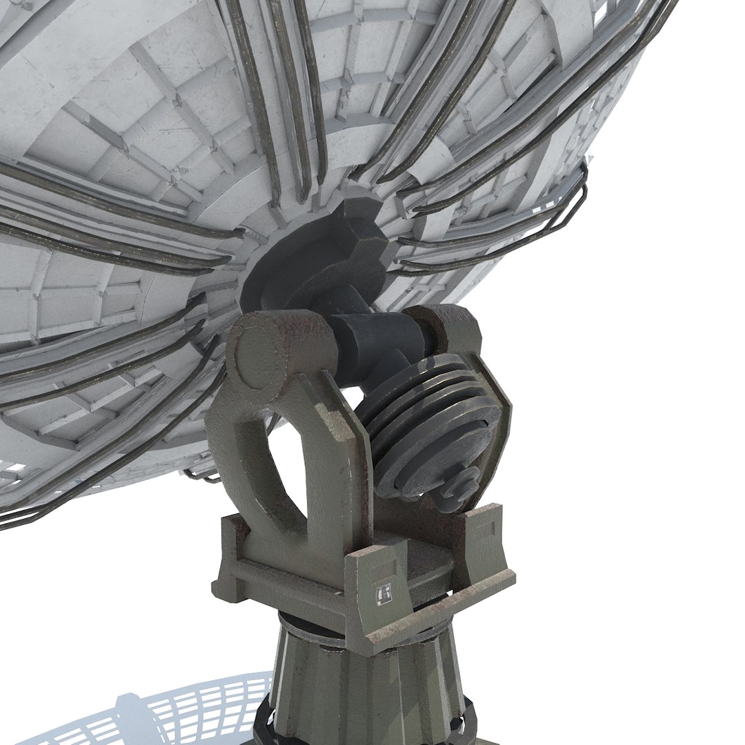 3D Huge Satellite Dish - TurboSquid 1642456