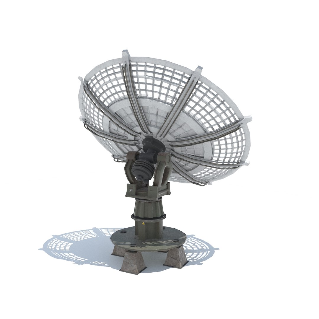 3D Huge Satellite Dish - TurboSquid 1642456