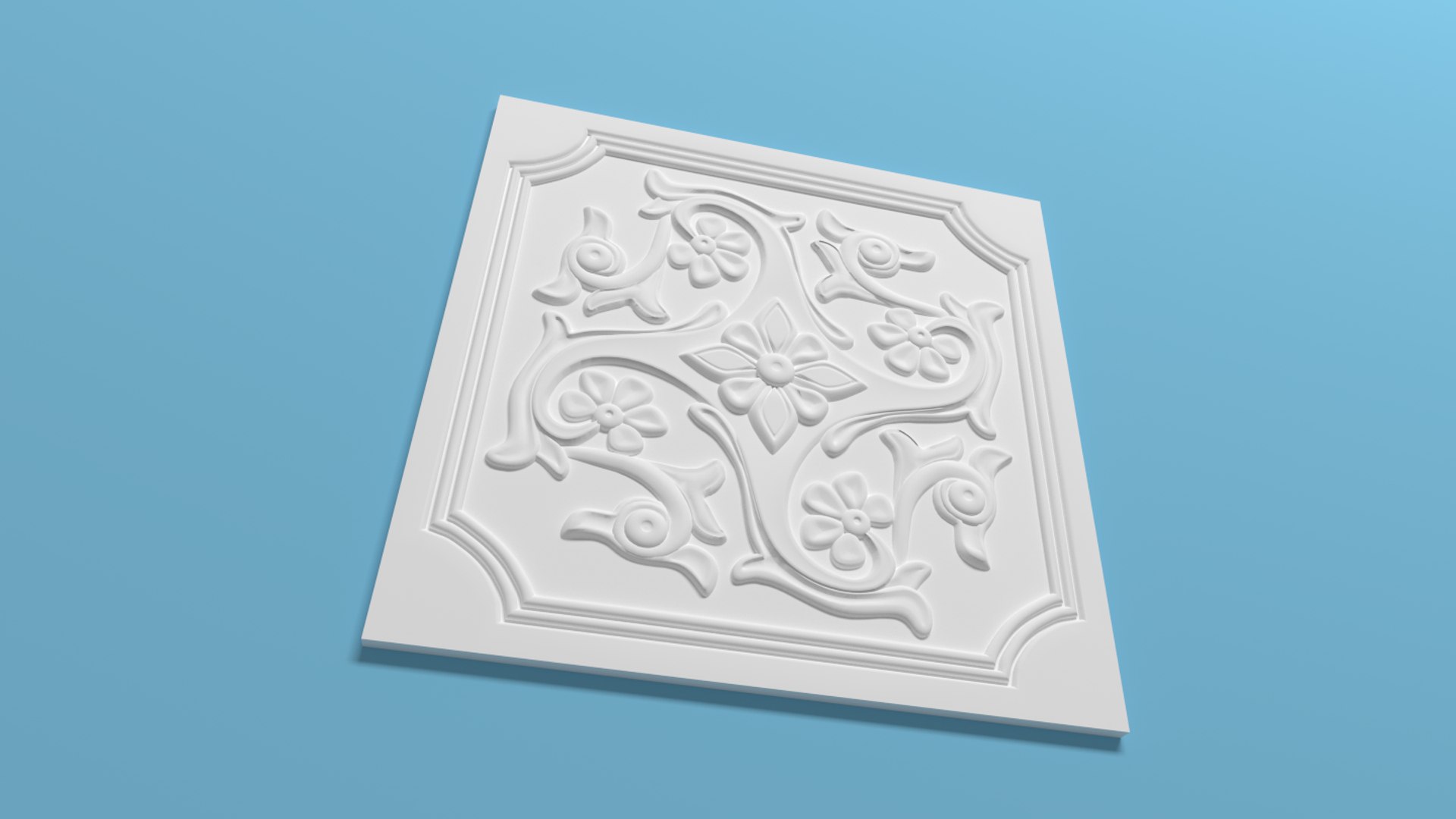 Ceiling Tiles 3d Model