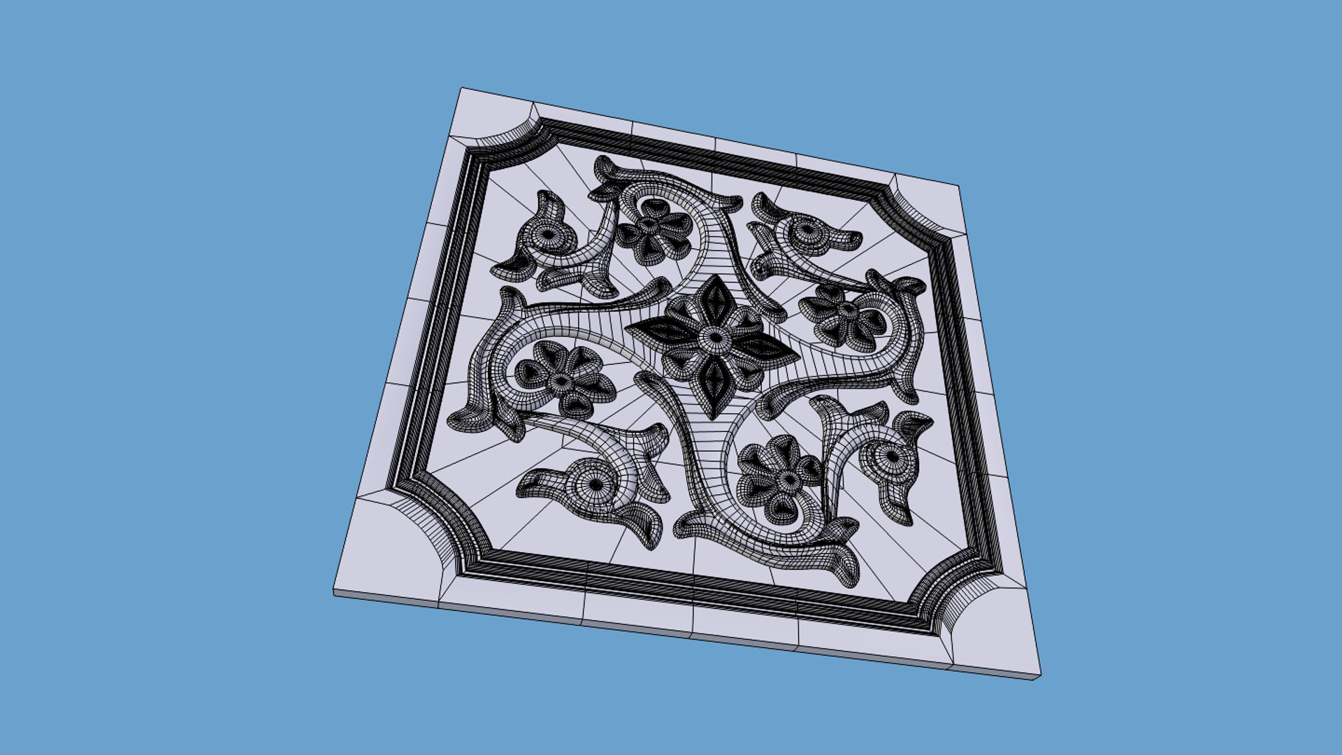 Ceiling Tiles 3d Model