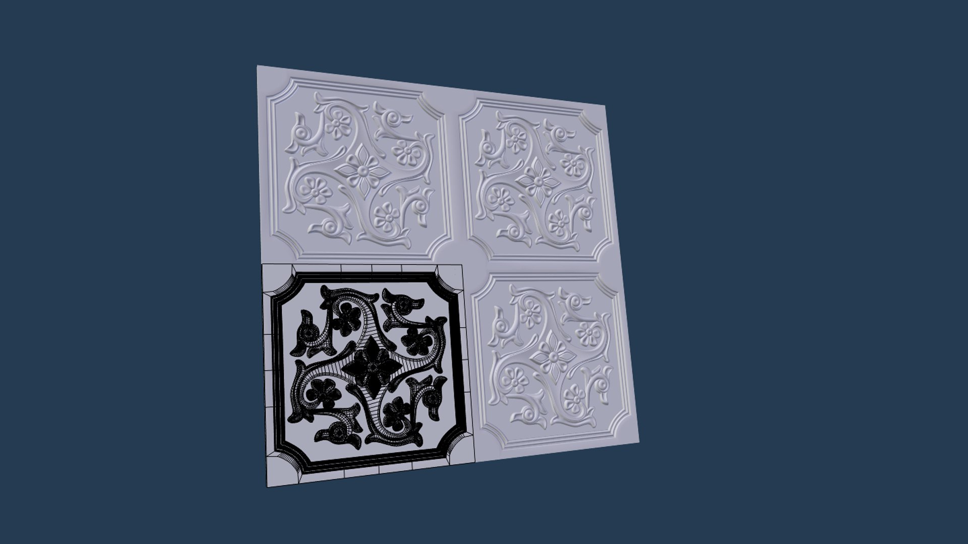 Ceiling Tiles 3d Model