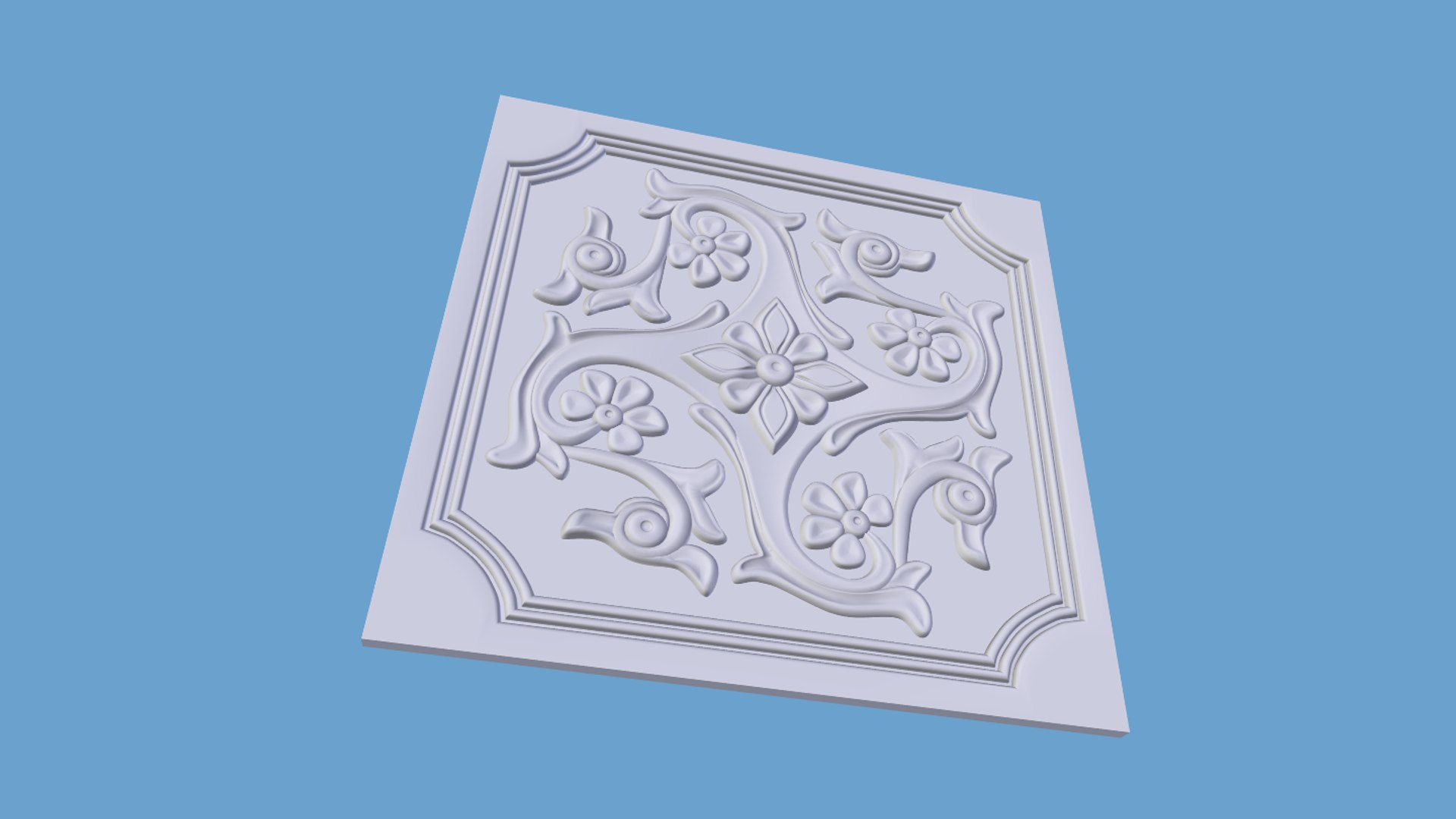 Ceiling Tiles 3d Model
