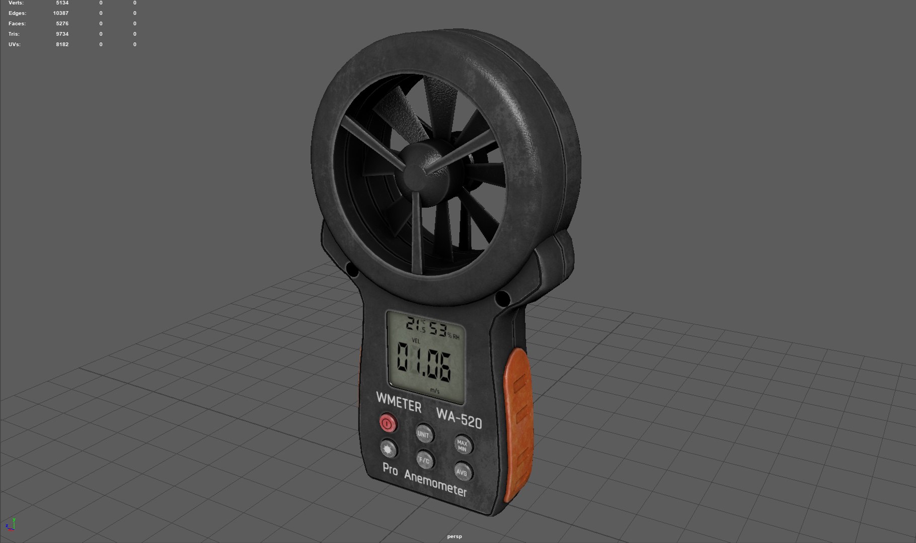 Anemometer 3D Model - TurboSquid 2033202