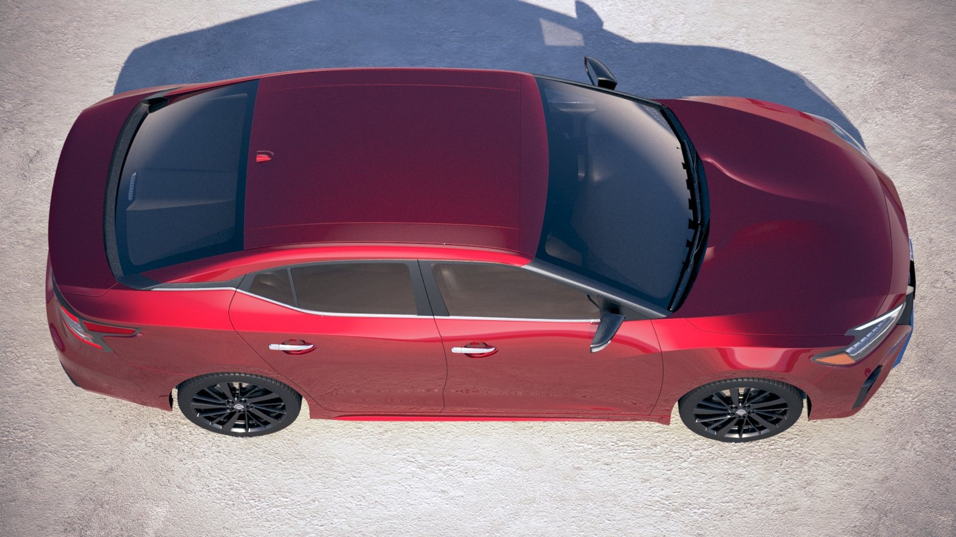 Nissan Maxima 2019 3D Model - TurboSquid 1359063