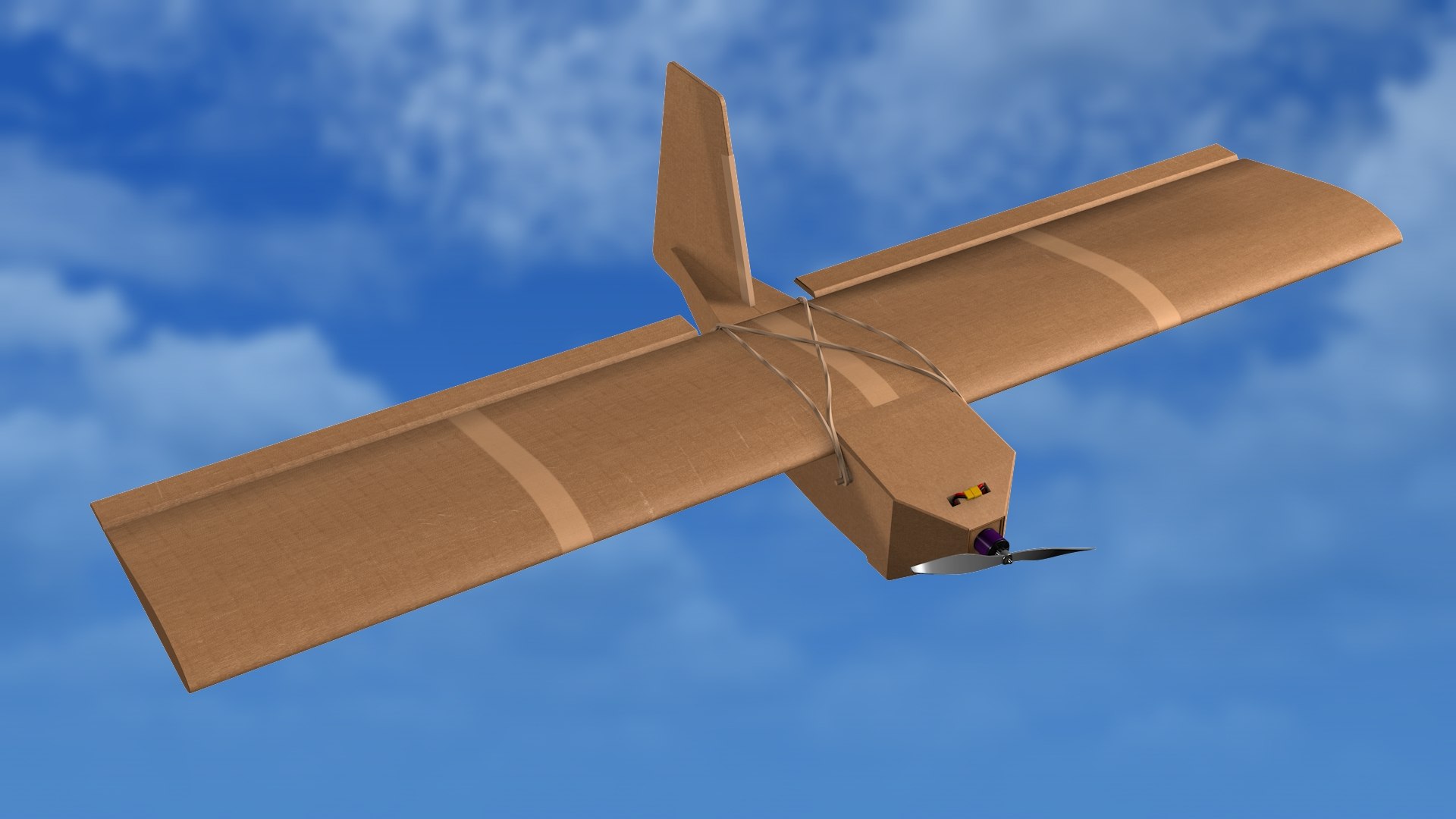 3D Cardboard Drone - Australian - TurboSquid 2133037