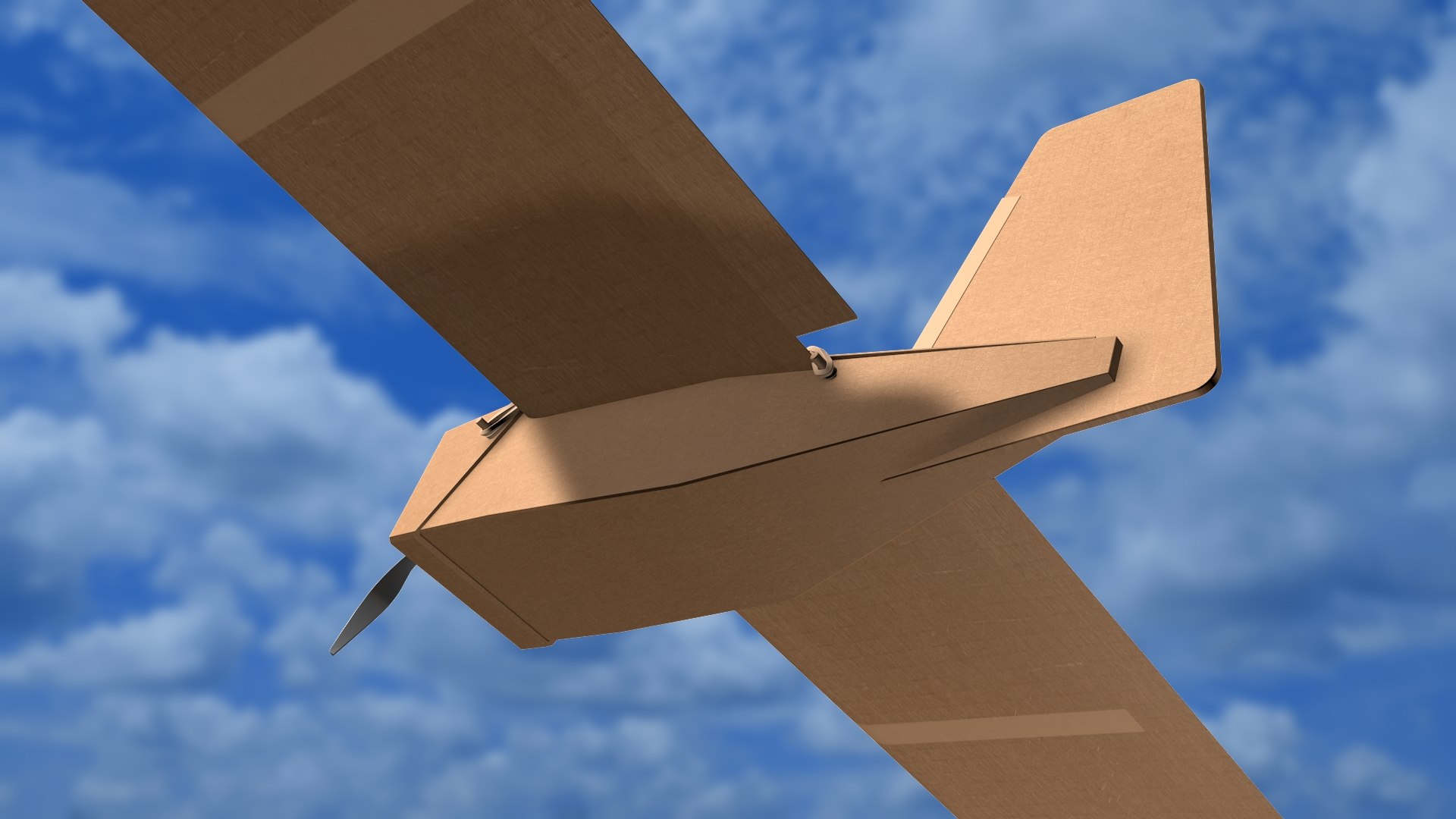 3D Cardboard Drone - Australian - TurboSquid 2133037