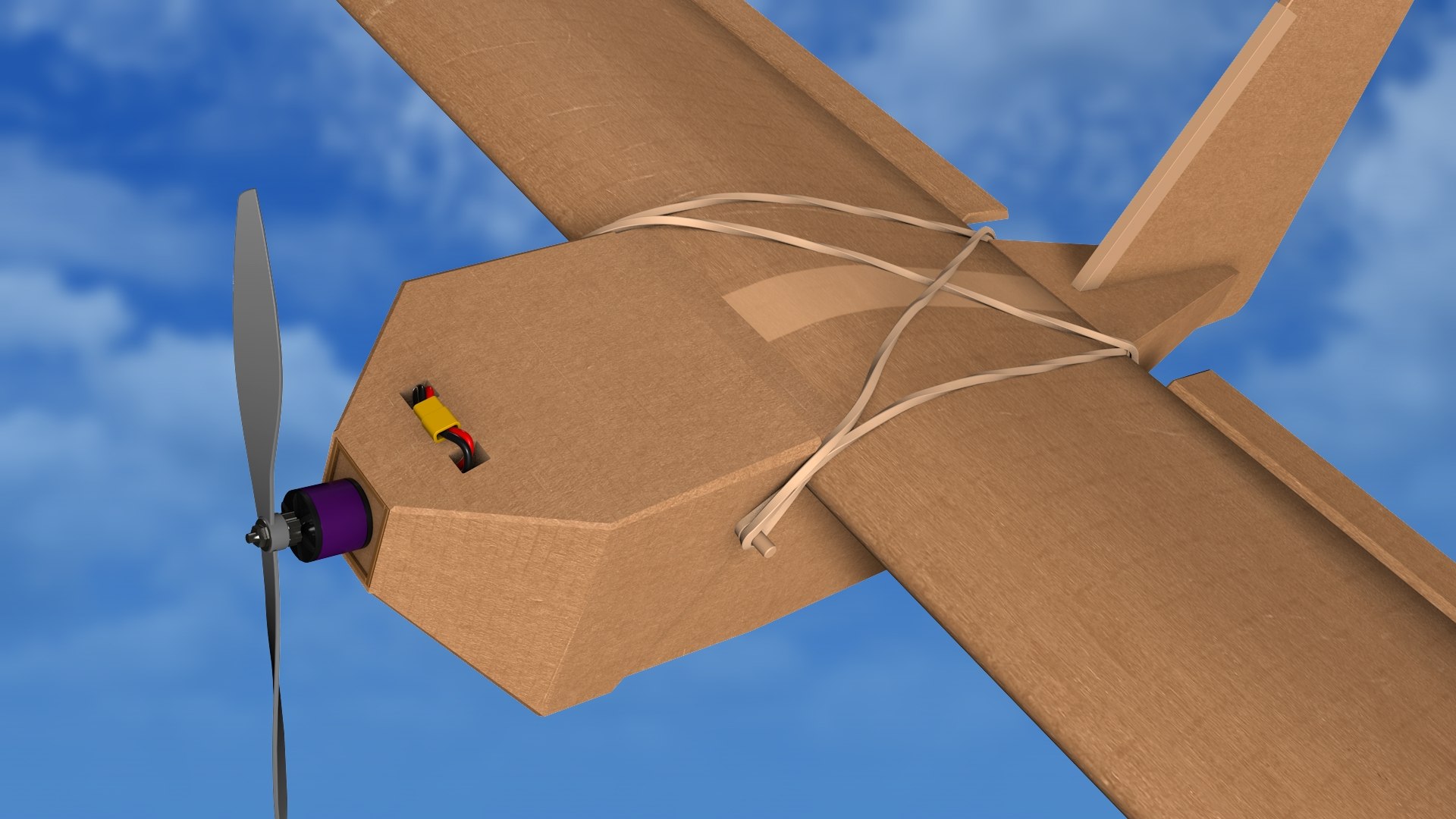 3D Cardboard Drone - Australian - TurboSquid 2133037