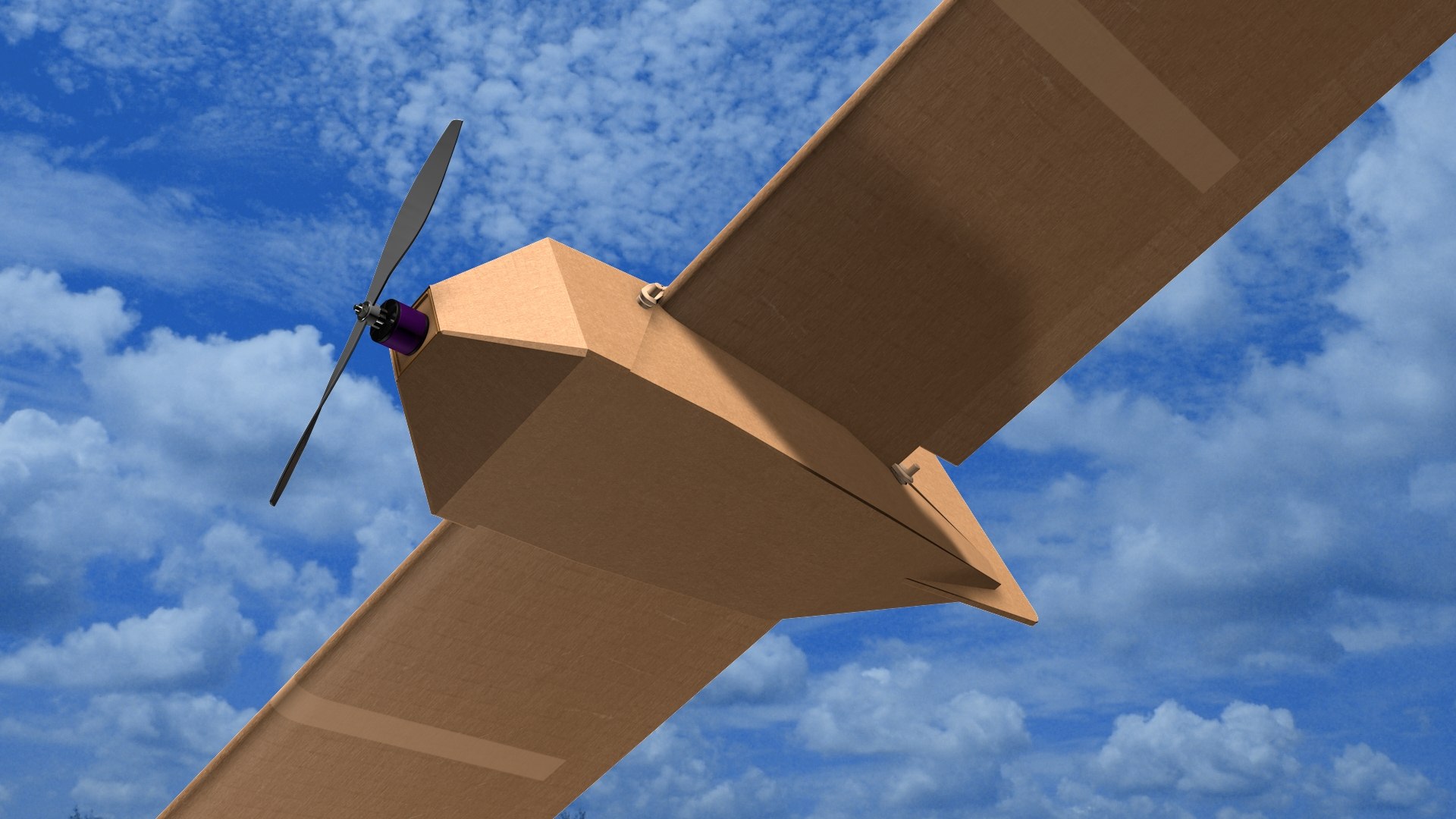 3D Cardboard Drone - Australian - TurboSquid 2133037