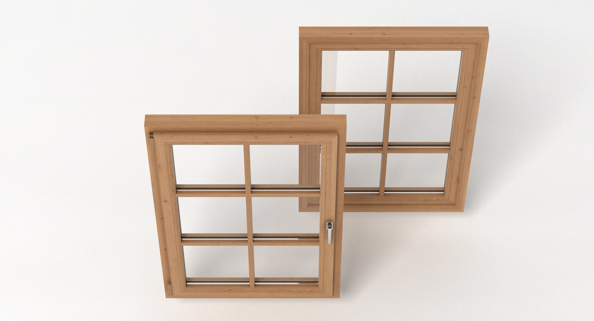 Window Realistic 3d Model