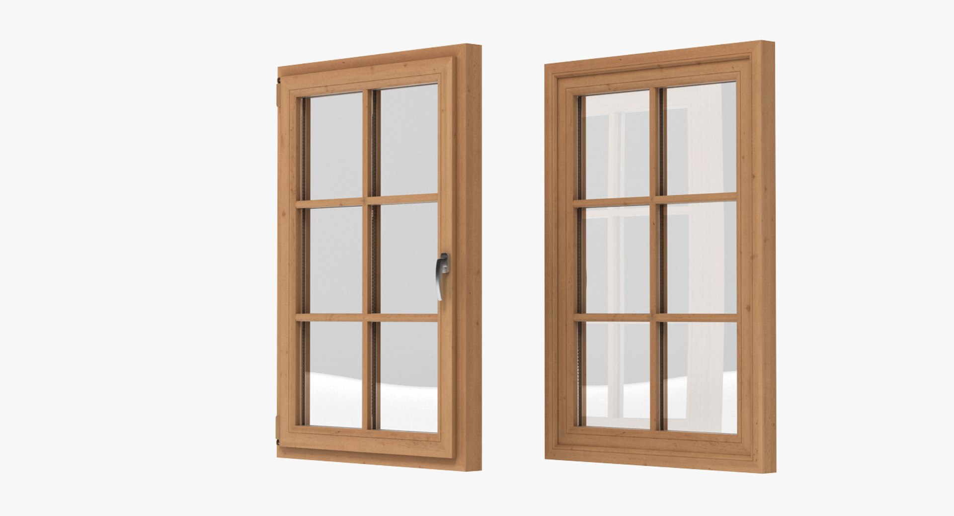 Window Realistic 3d Model