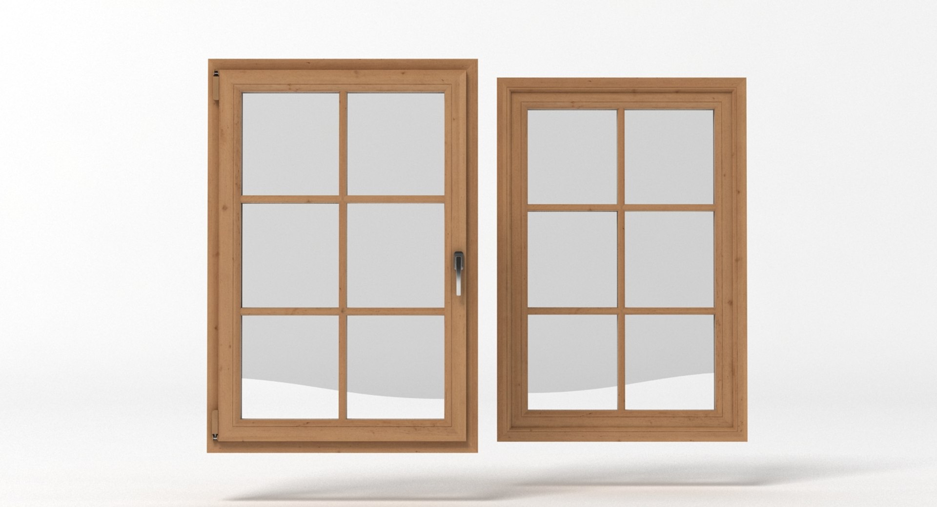 Window Realistic 3d Model
