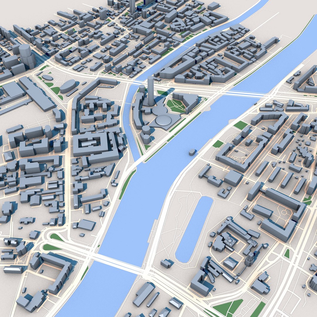 3D Model Moscow City Russia - TurboSquid 2350163