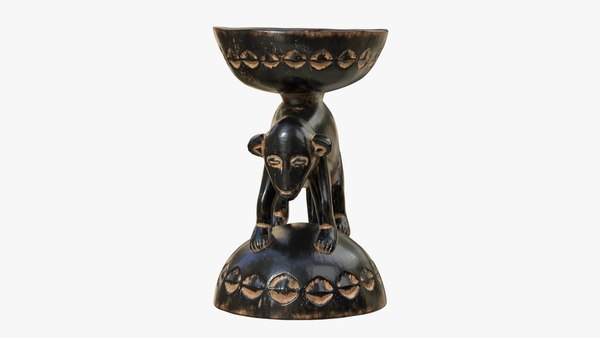 3D Ritual Chair Republic of the Congo model - TurboSquid 1906737