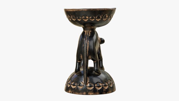 3D Ritual Chair Republic of the Congo model - TurboSquid 1906737
