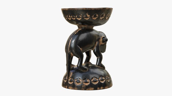 3D Ritual Chair Republic of the Congo model - TurboSquid 1906737