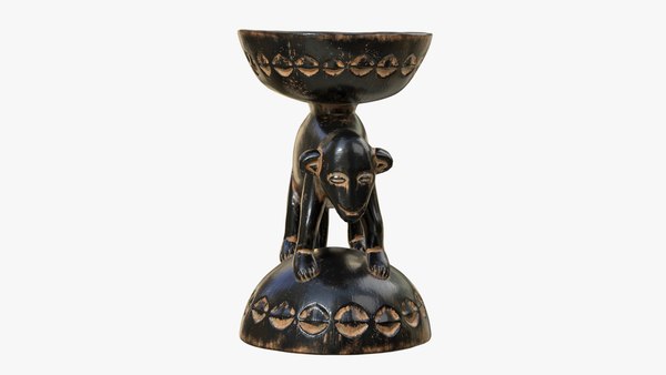 3D Ritual Chair Republic of the Congo model - TurboSquid 1906737