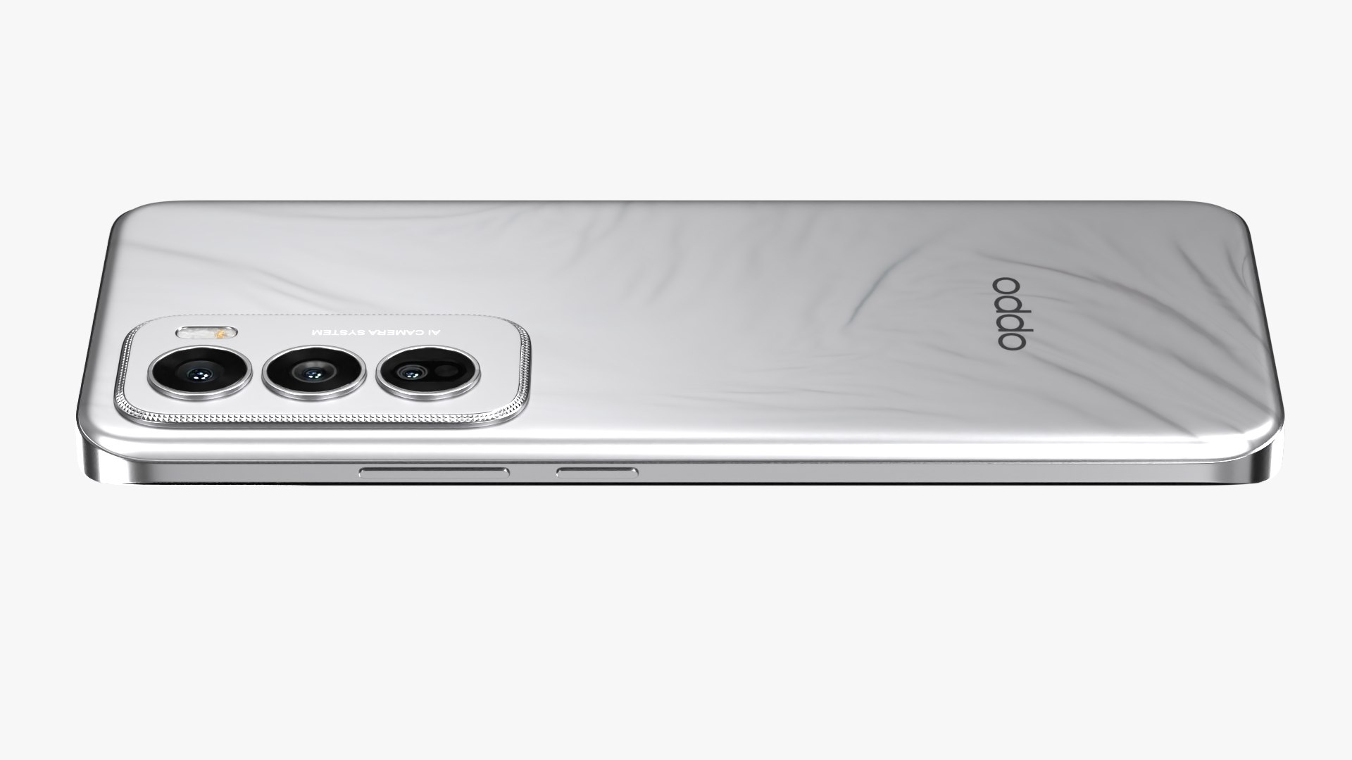 OPPO Reno 12 Astro Silver Model - TurboSquid 2248852