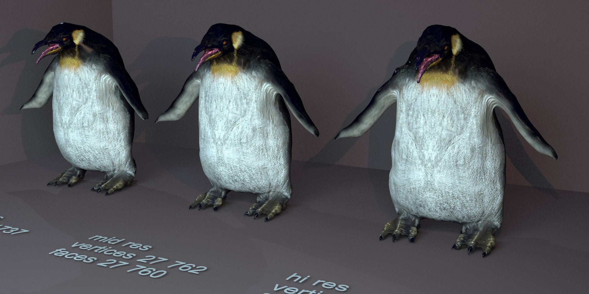 Penguin 3D model - TurboSquid 1684326