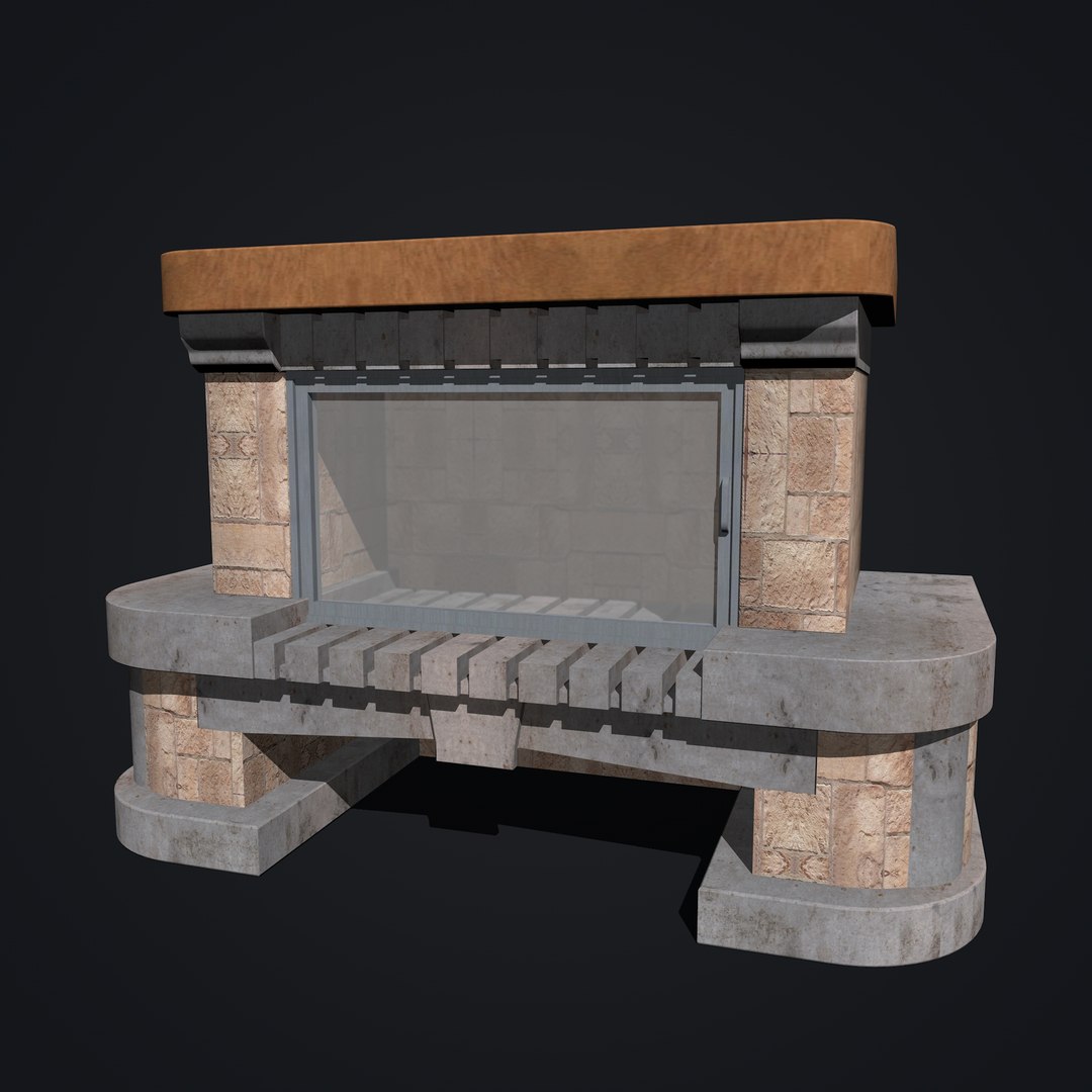 fireplace 3d 3ds