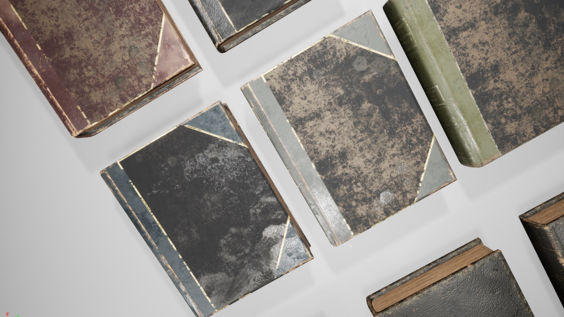 Old book model - TurboSquid 2058157