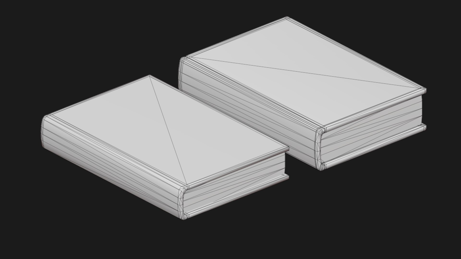 Old book model - TurboSquid 2058157