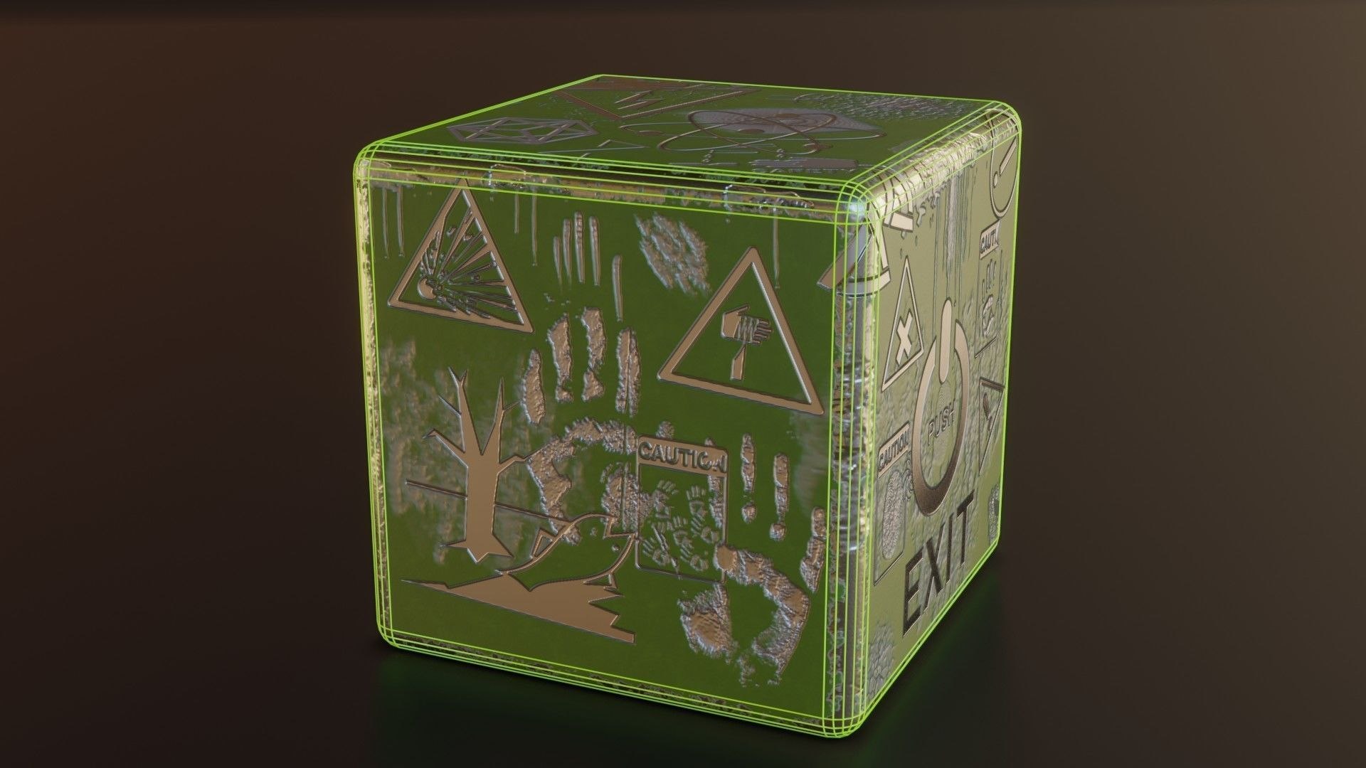 Sci-Fi Mystery Box 3D - TurboSquid 2320705