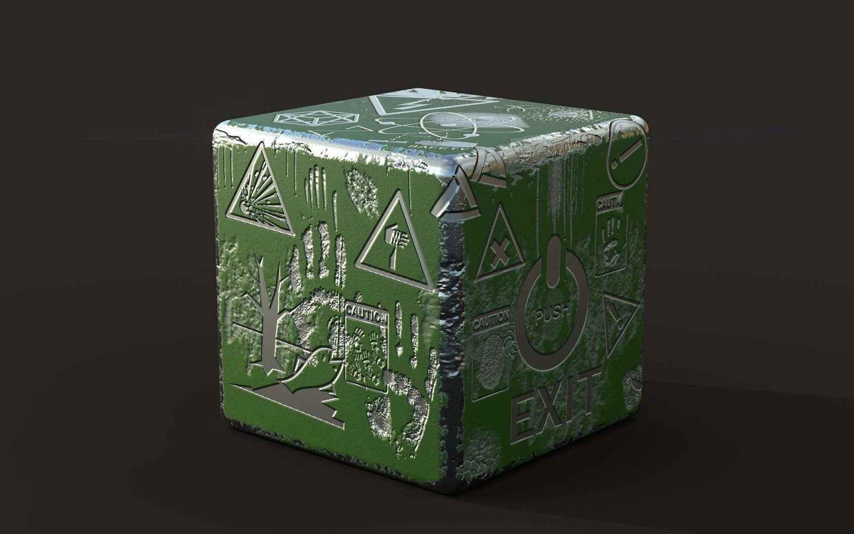 Sci-Fi Mystery Box 3D - TurboSquid 2320705