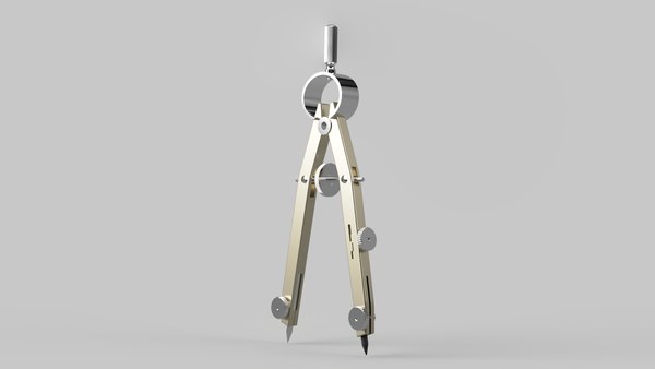 3D Drafting Compass - TurboSquid 1822251