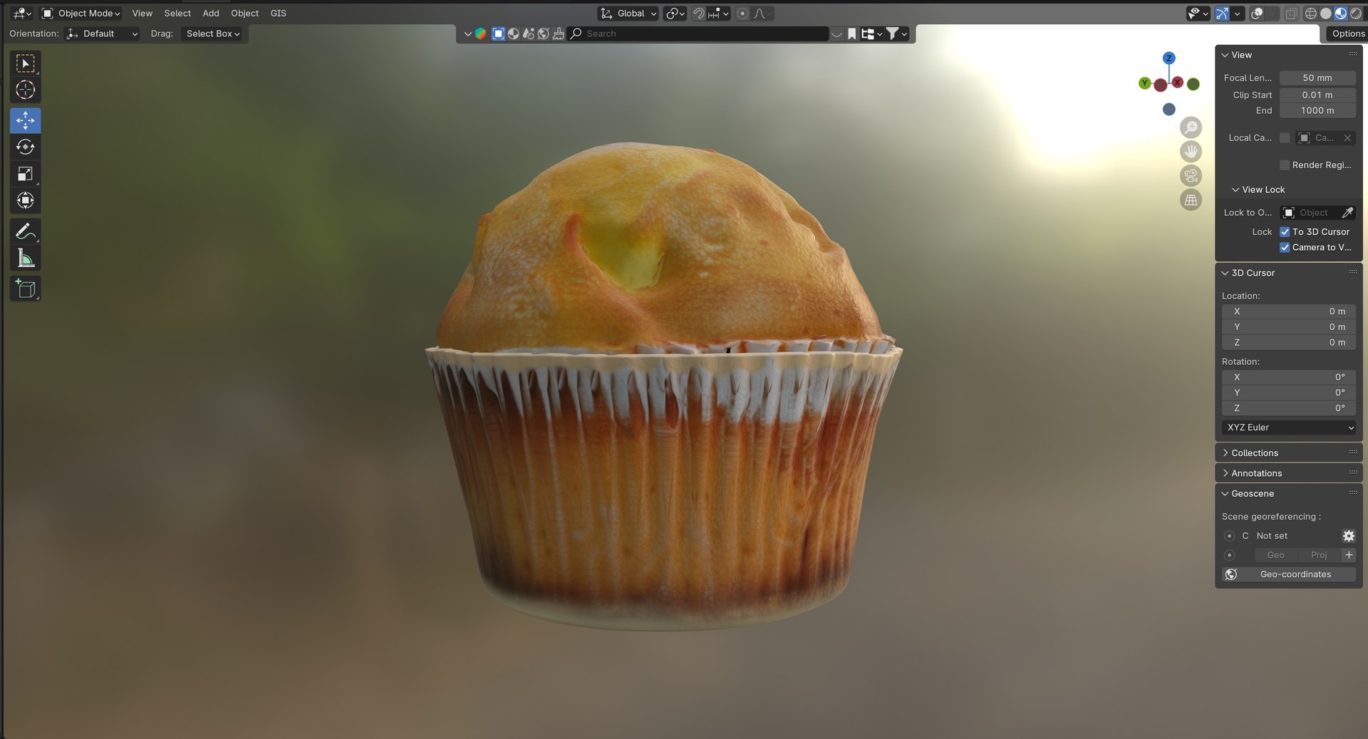 3D Muffin 15 - TurboSquid 2378573
