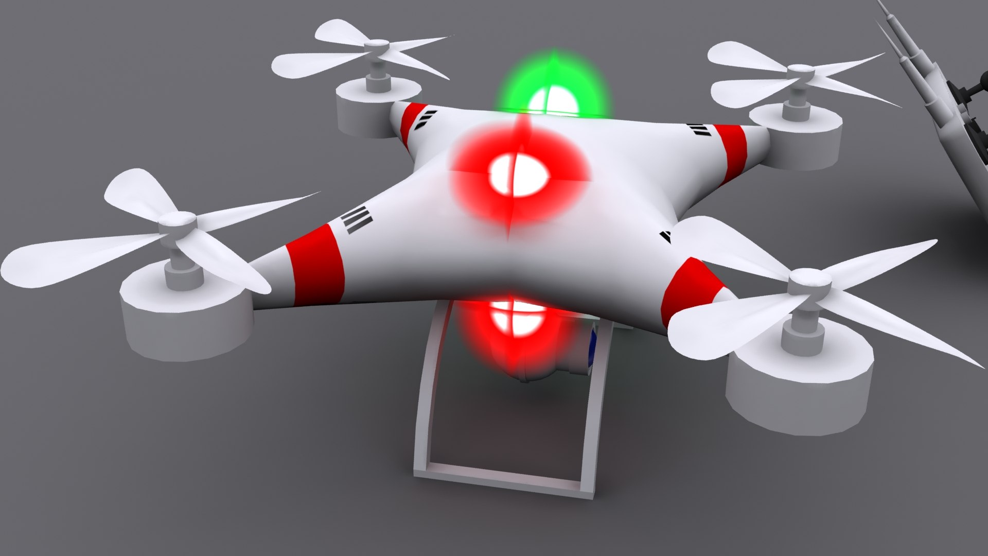 3D Quadcopter Drone - TurboSquid 1728967