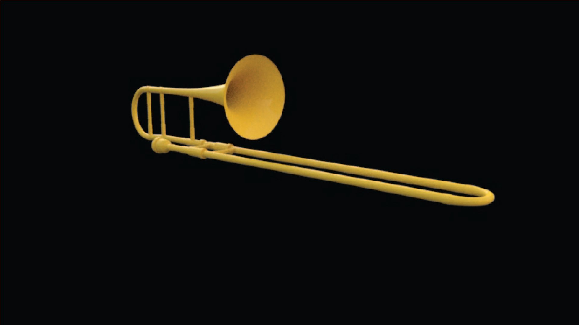 Trombone 3D - TurboSquid 1906406