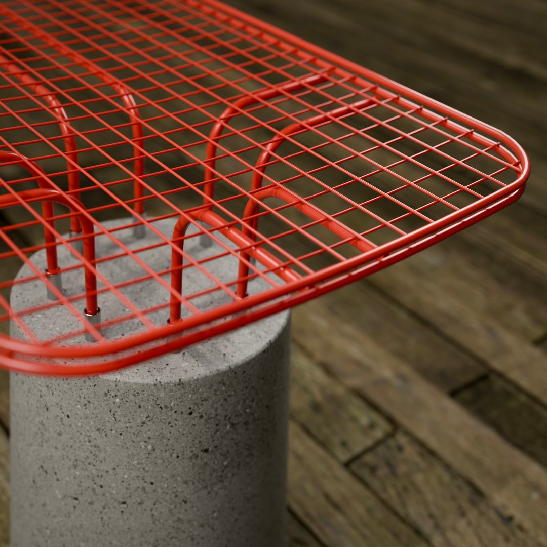3D THE MESH Bench And Seat 3D Model - TurboSquid 2251333
