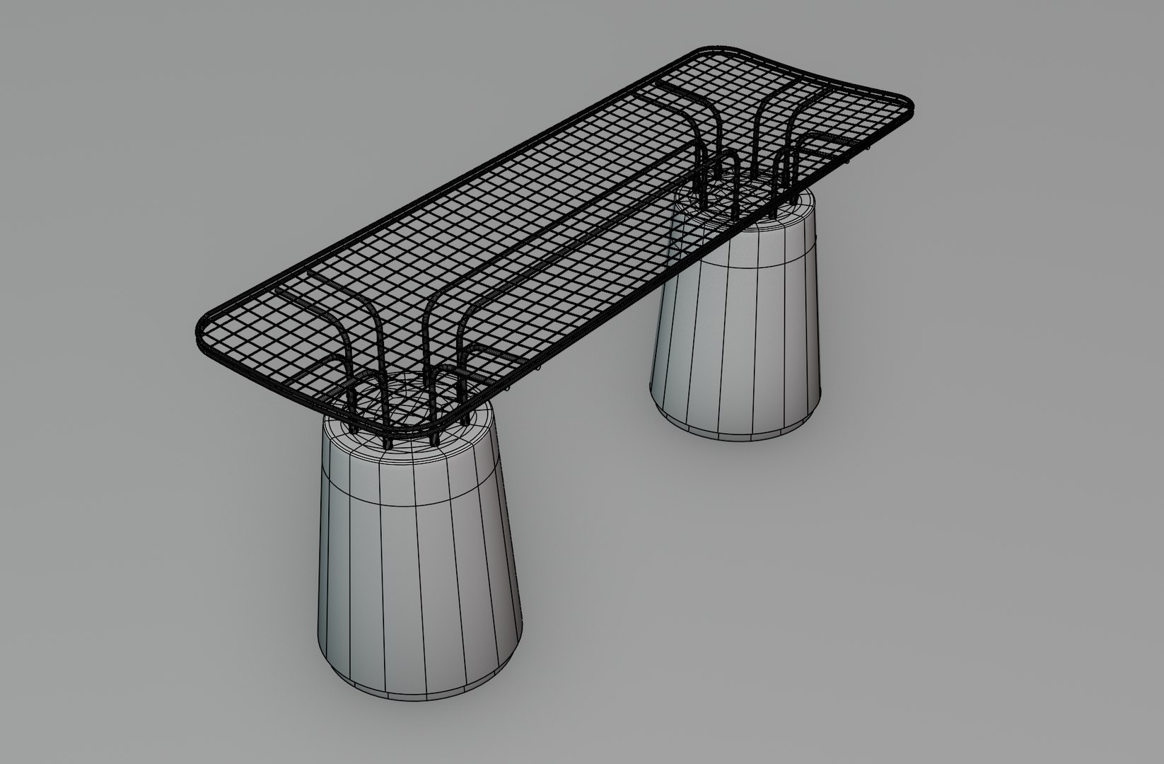 3D THE MESH Bench And Seat 3D Model - TurboSquid 2251333