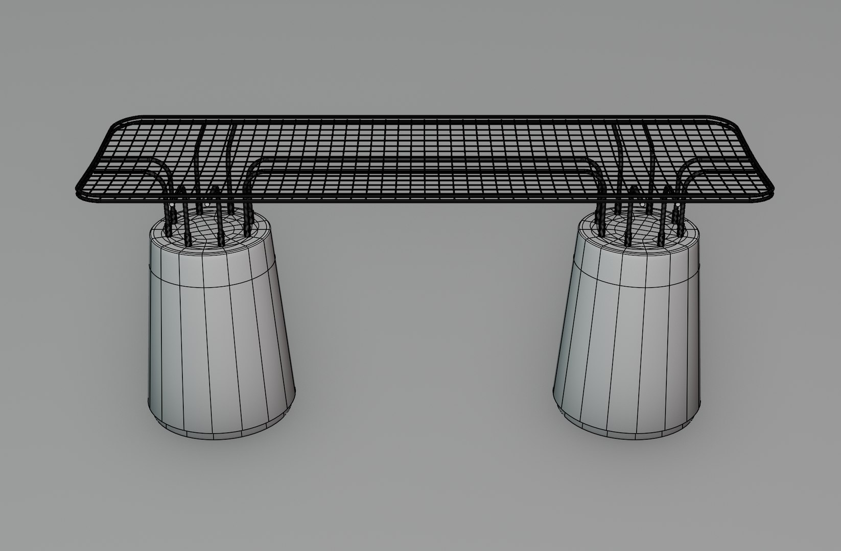 3D THE MESH Bench And Seat 3D Model - TurboSquid 2251333