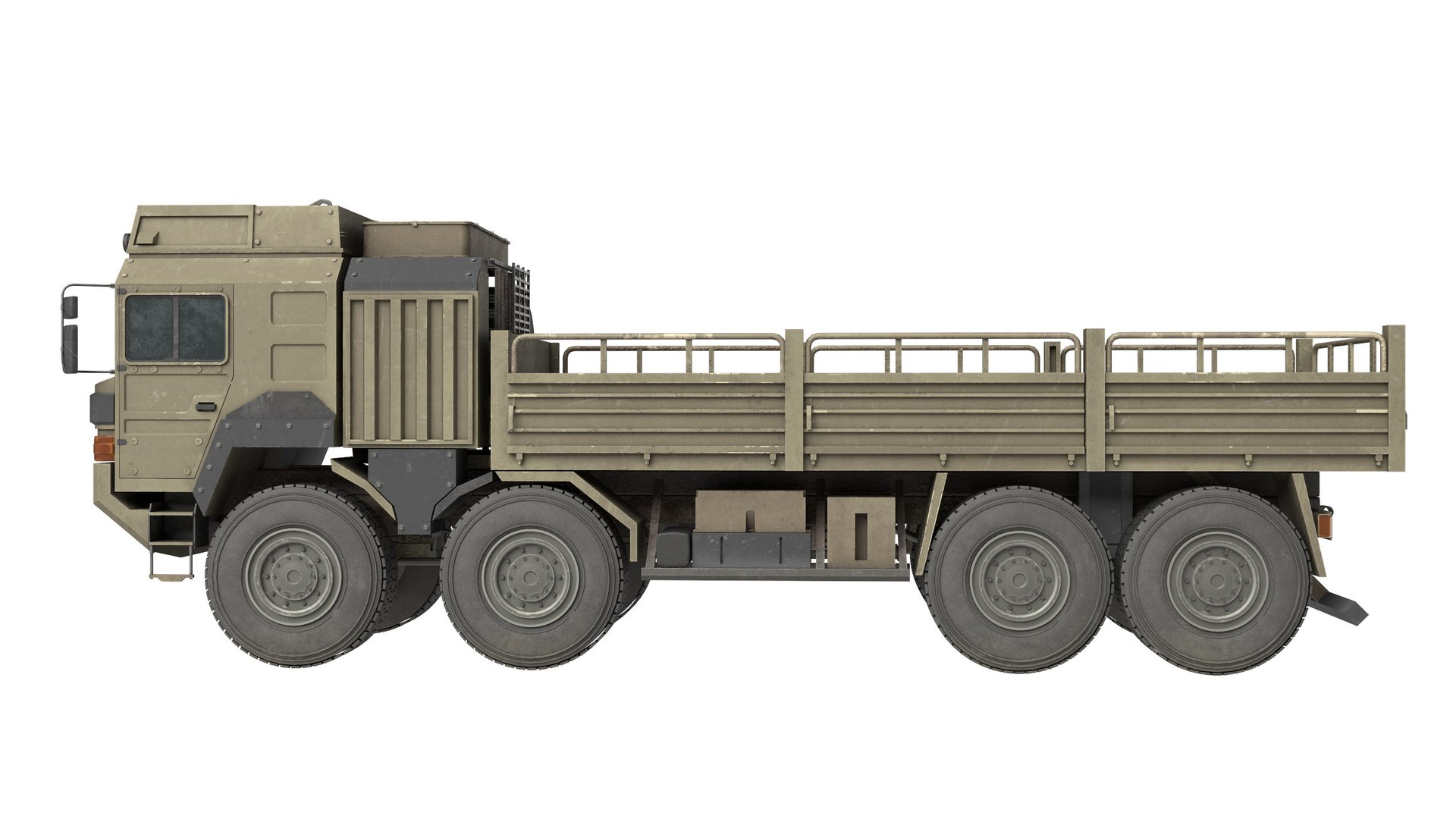 3D MAN HX77 Loader Military Truck - TurboSquid 2241535