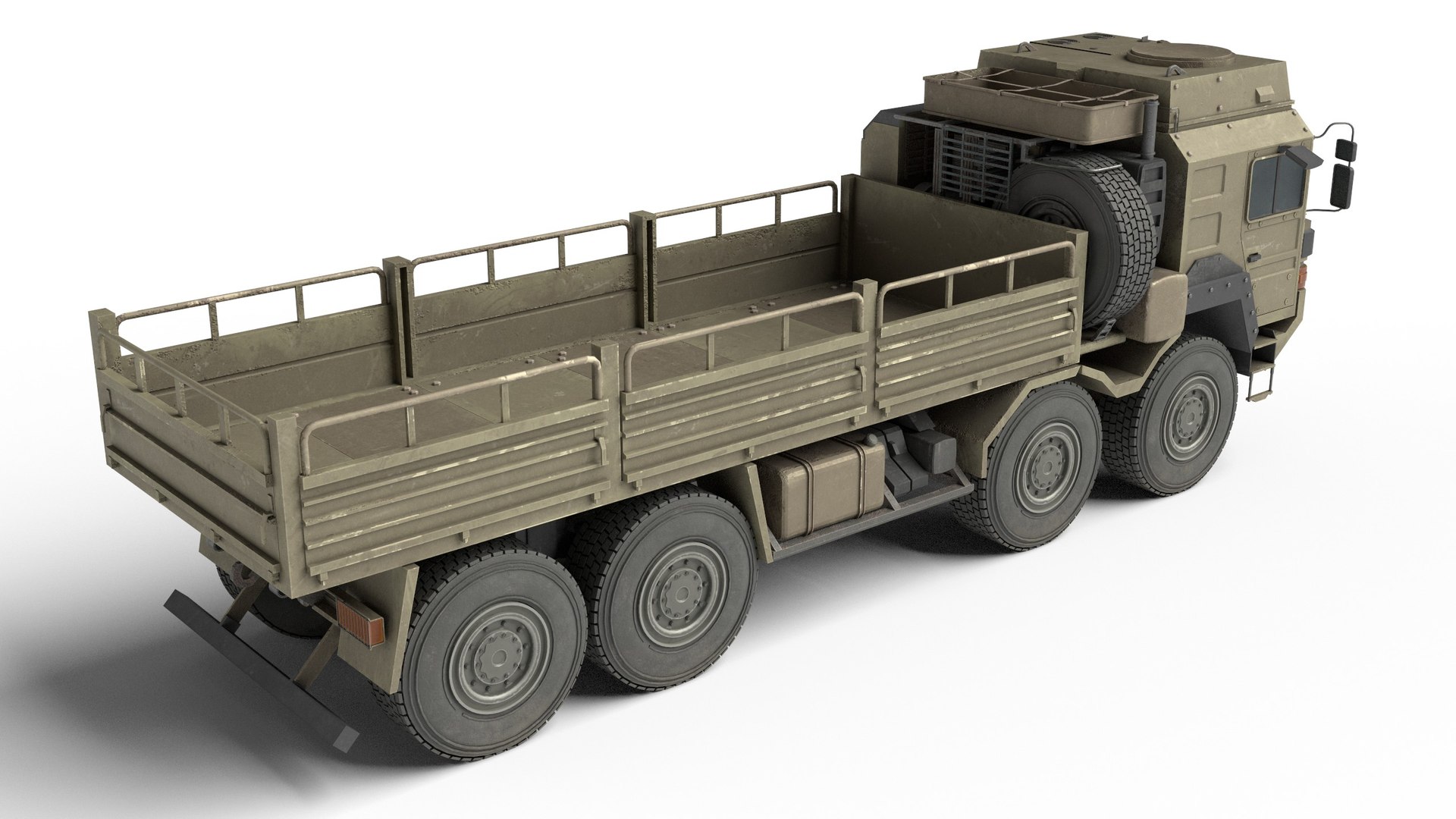 3D MAN HX77 Loader Military Truck - TurboSquid 2241535