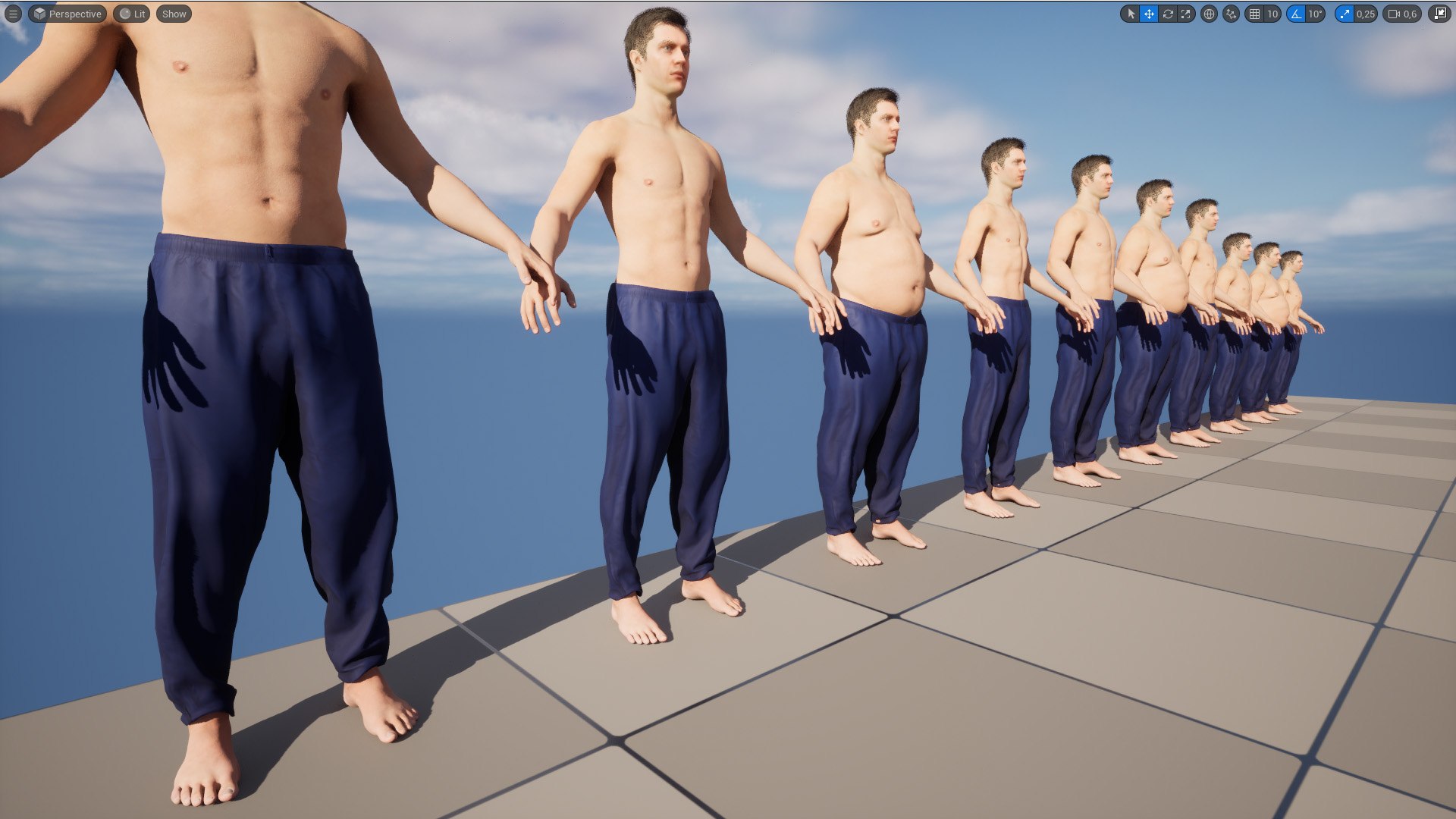 Sport Pants 118 - All MH Bodies UE5 Skeletons - Rigged 3D - TurboSquid ...