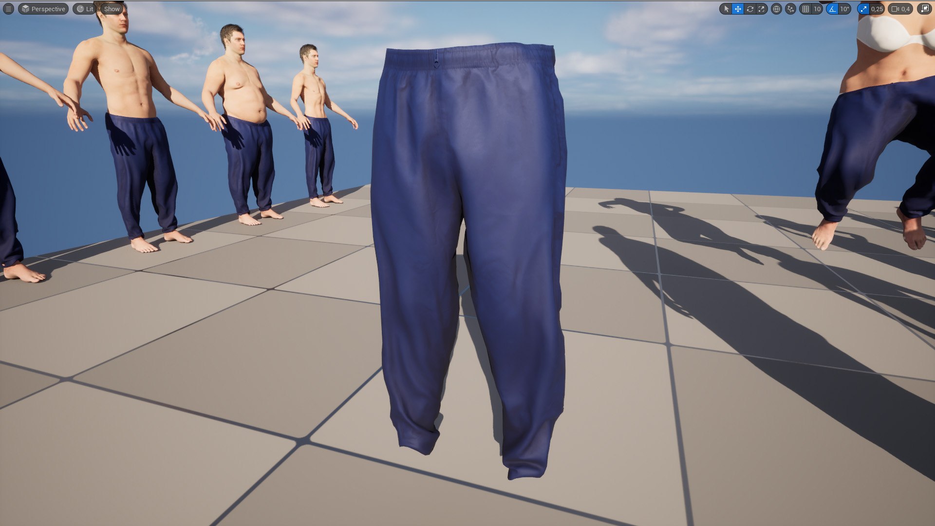 Sport Pants 118 - All MH Bodies UE5 Skeletons - Rigged 3D - TurboSquid ...