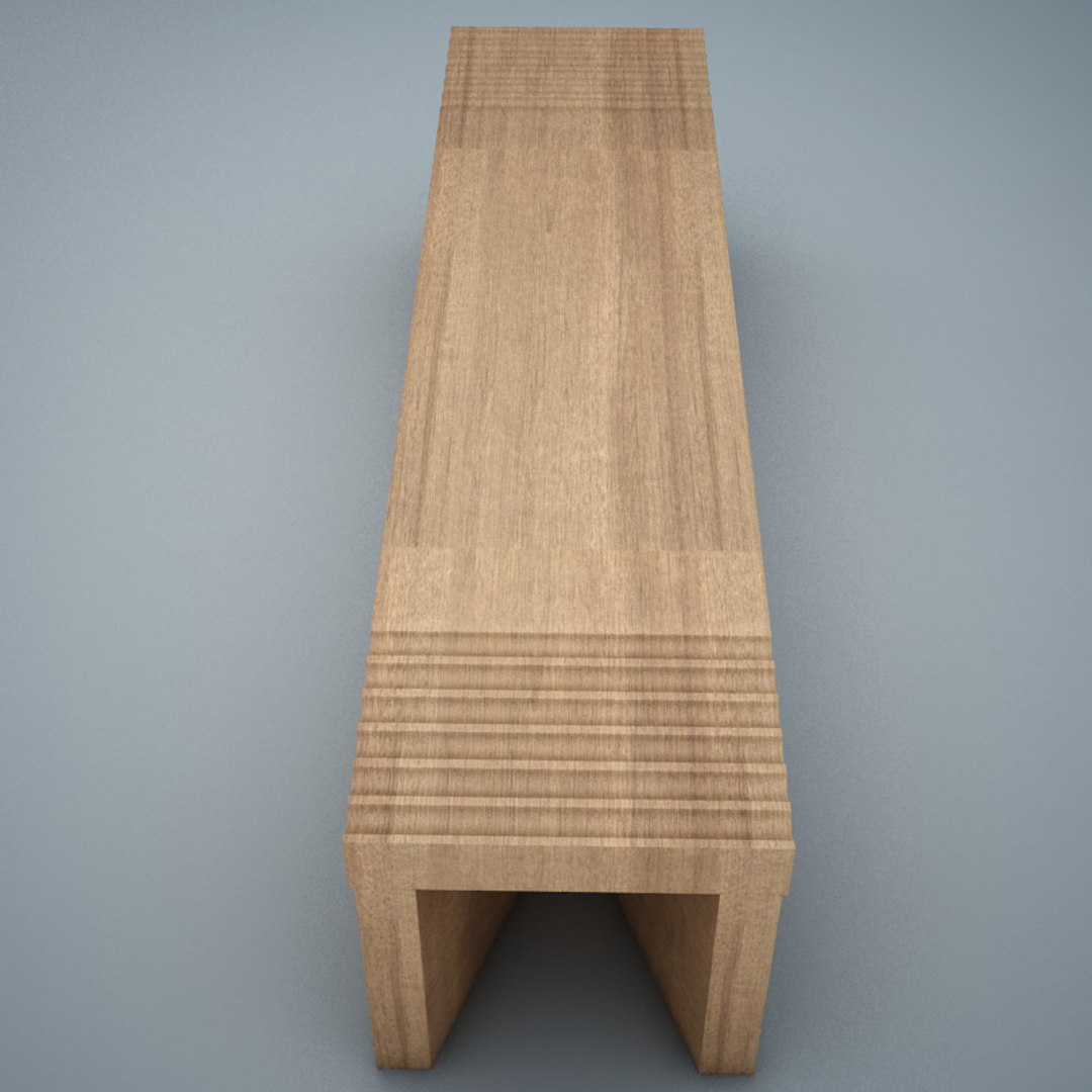 Frequency Bench Vray 3D Model - TurboSquid 2271331