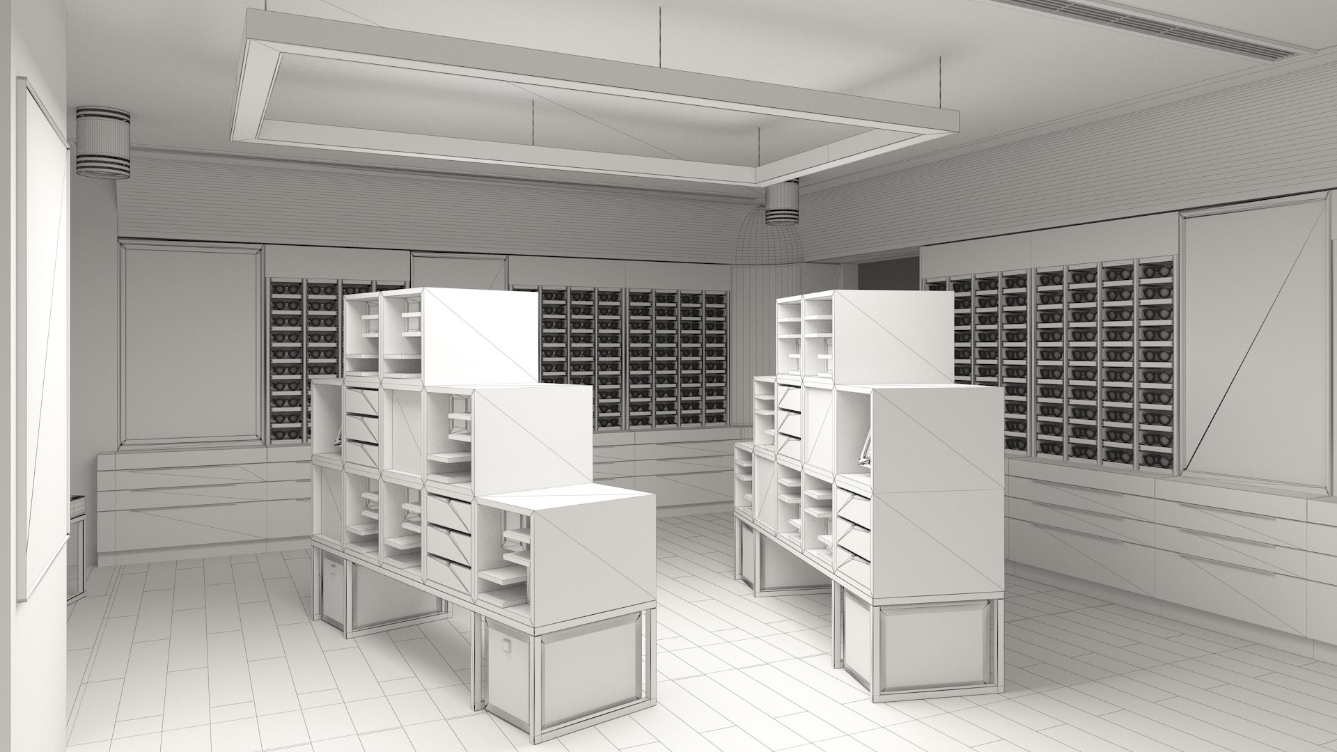 3D Model Optical Store Interior - TurboSquid 1469509