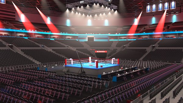 modelo 3d Arena de boxeo y Gimnasio de boxeo - TurboSquid 1666789