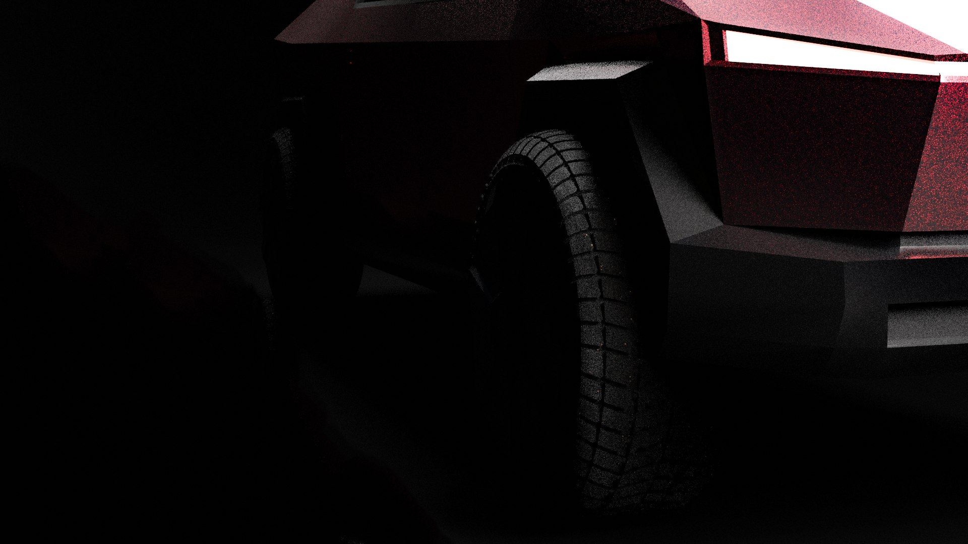 3D Cyber Tesla Truck - TurboSquid 1666667