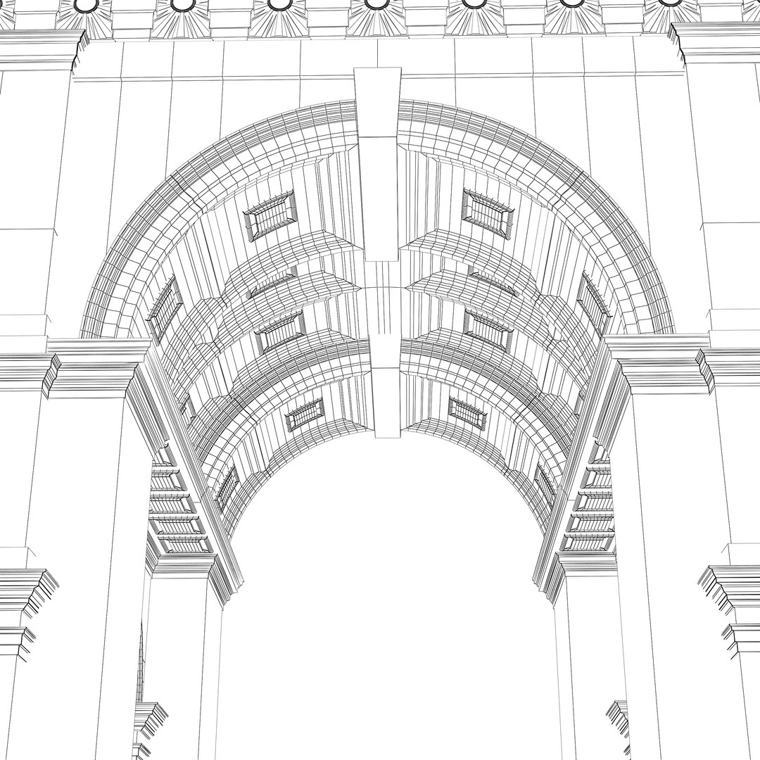 India Gate 3D Model - TurboSquid 1829334