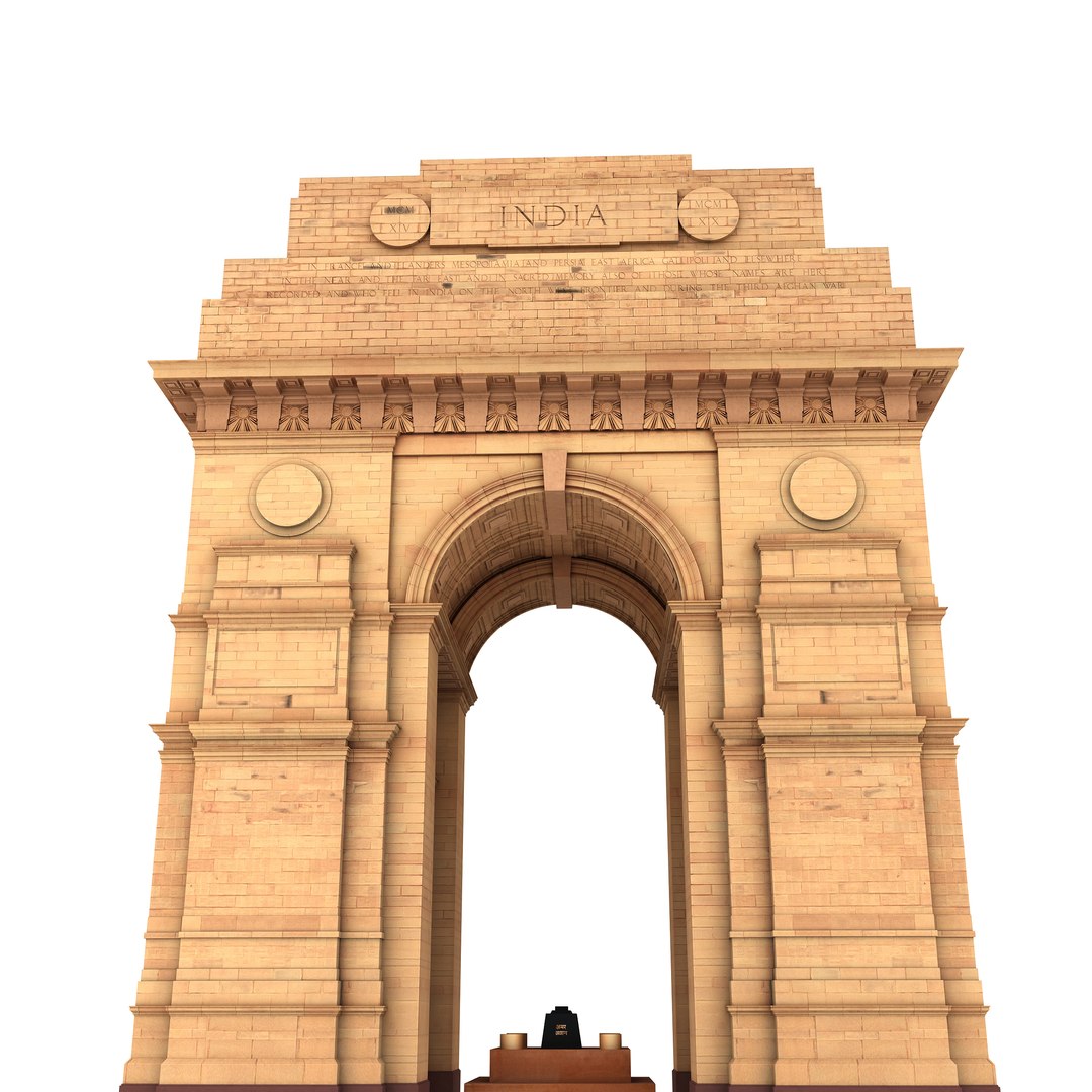 India Gate 3D Model - TurboSquid 1829334